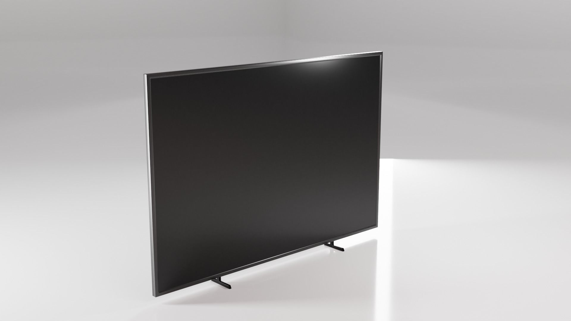 Simple Flat Screen TV 3D model | CGTrader