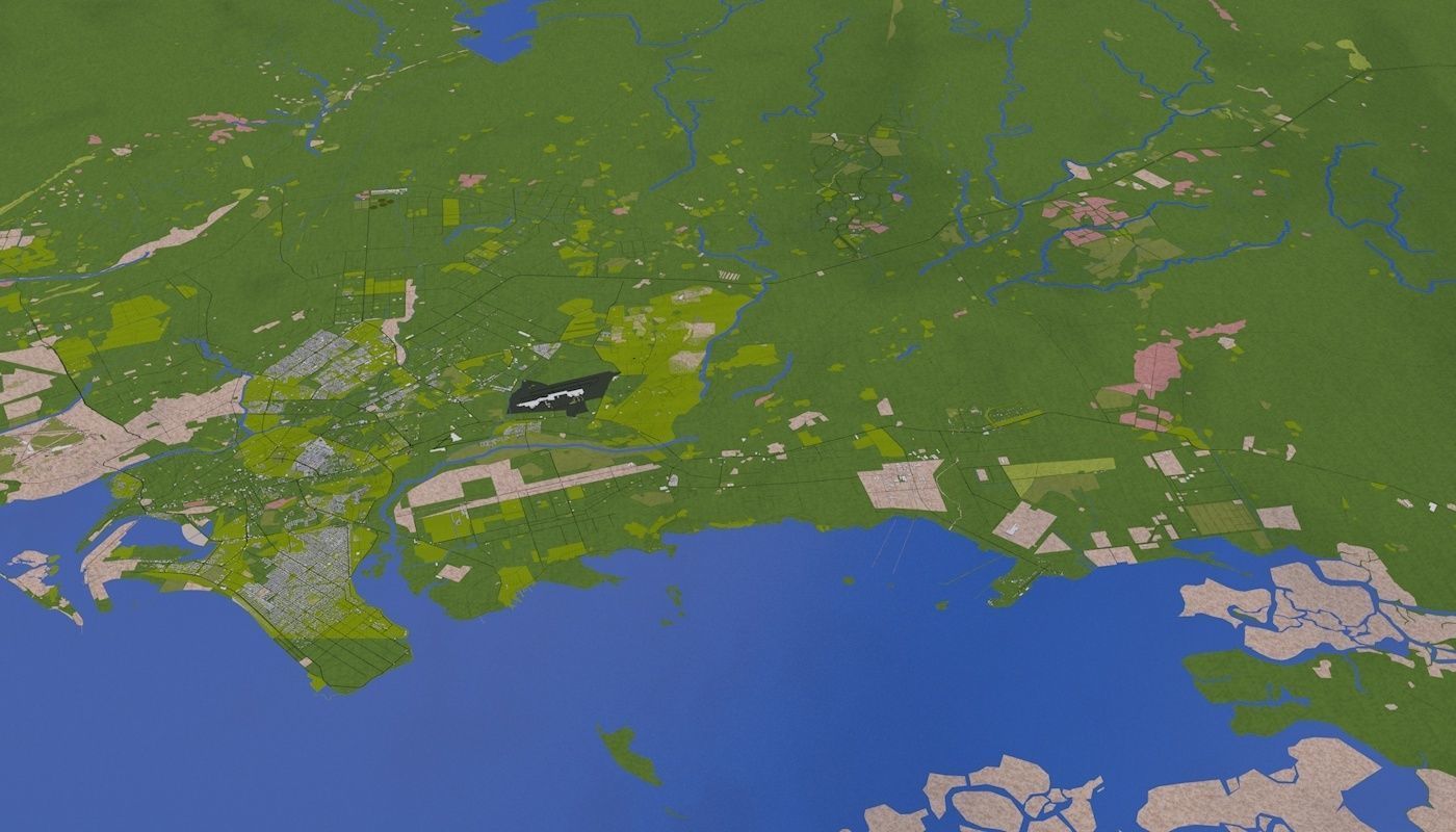 Karachi City 3D model | CGTrader