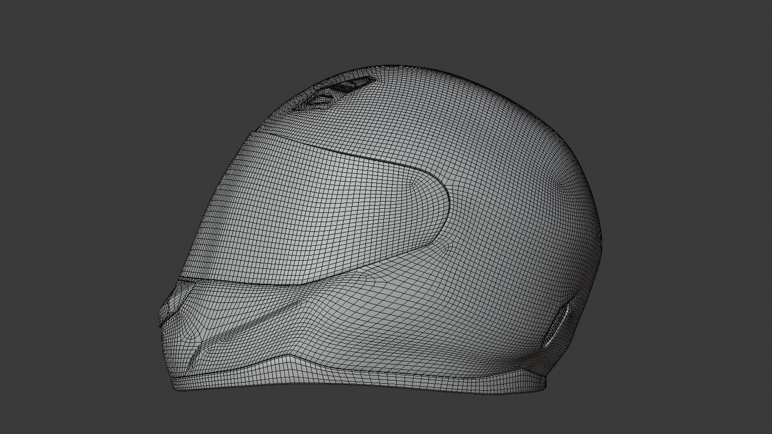 motorcycle helmet 3D model | CGTrader