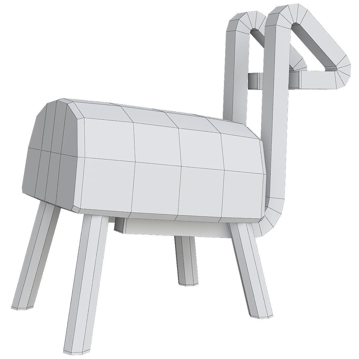 3D model Isabel Fuster - Petit du cheval 3d model VR / AR / low-poly ...