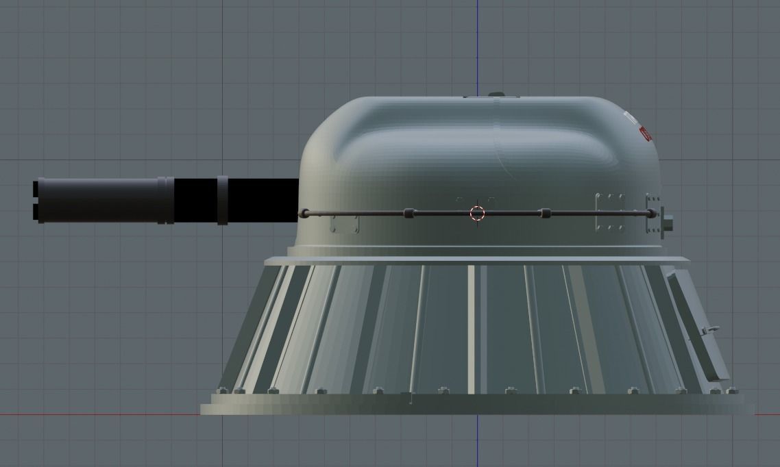 Russian Naval Gun AK-630 30mm CIWS 3D model | CGTrader