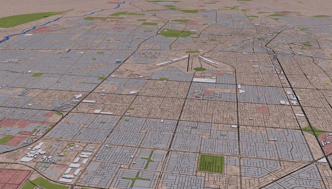 Riyadh City 3D model | CGTrader