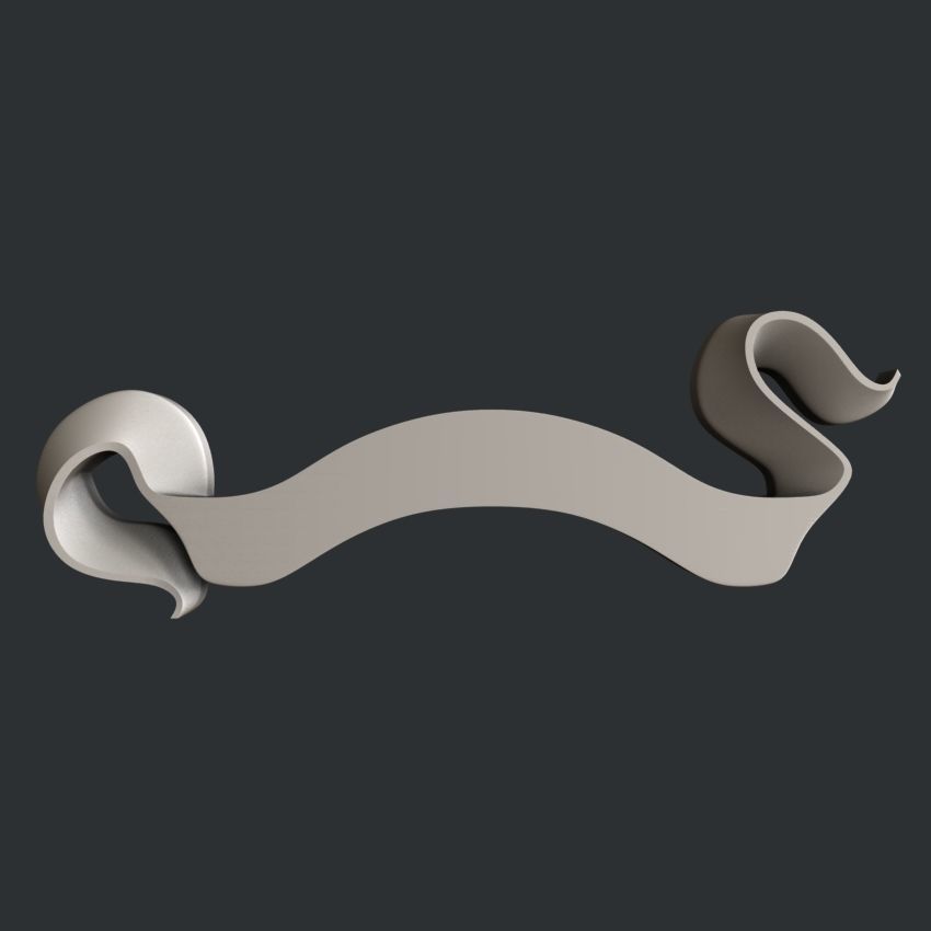 3d STL models for CNC router ribbon set 3D model | CGTrader