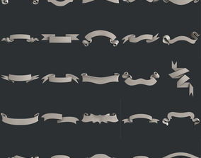 Ribbon 3D Models | CGTrader