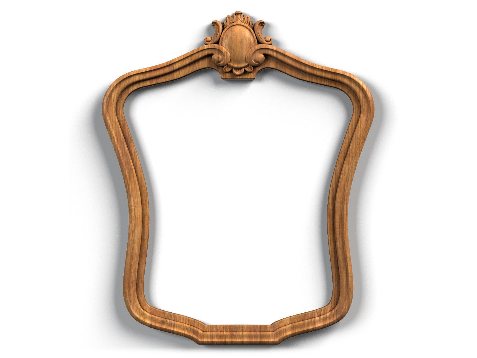 Frame0033 silver and gold frame 3D model | CGTrader