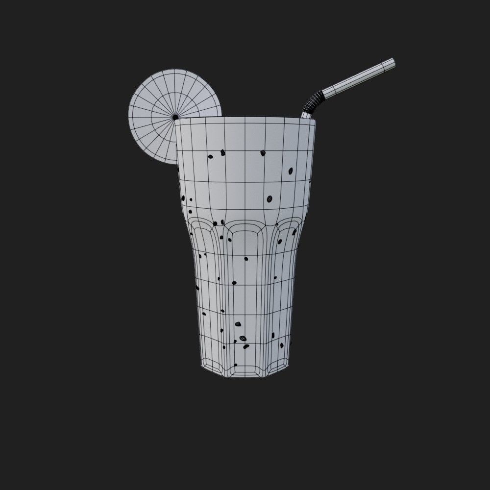 Iced tea 3D model | CGTrader