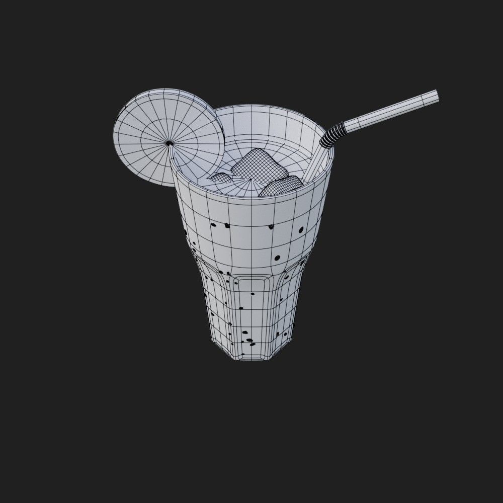 Iced tea 3D model | CGTrader