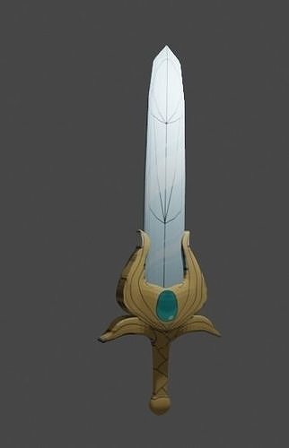 She-ra sword free VR / AR / low-poly 3D model | CGTrader