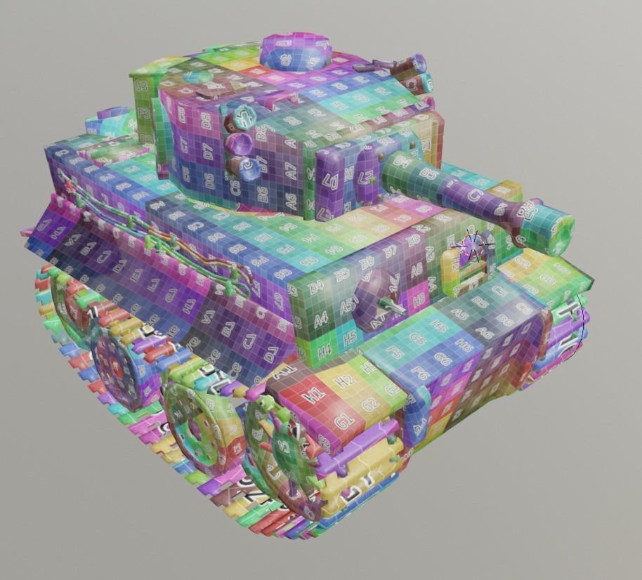3D model Mini Tiger Tank VR / AR / low-poly rigged | CGTrader