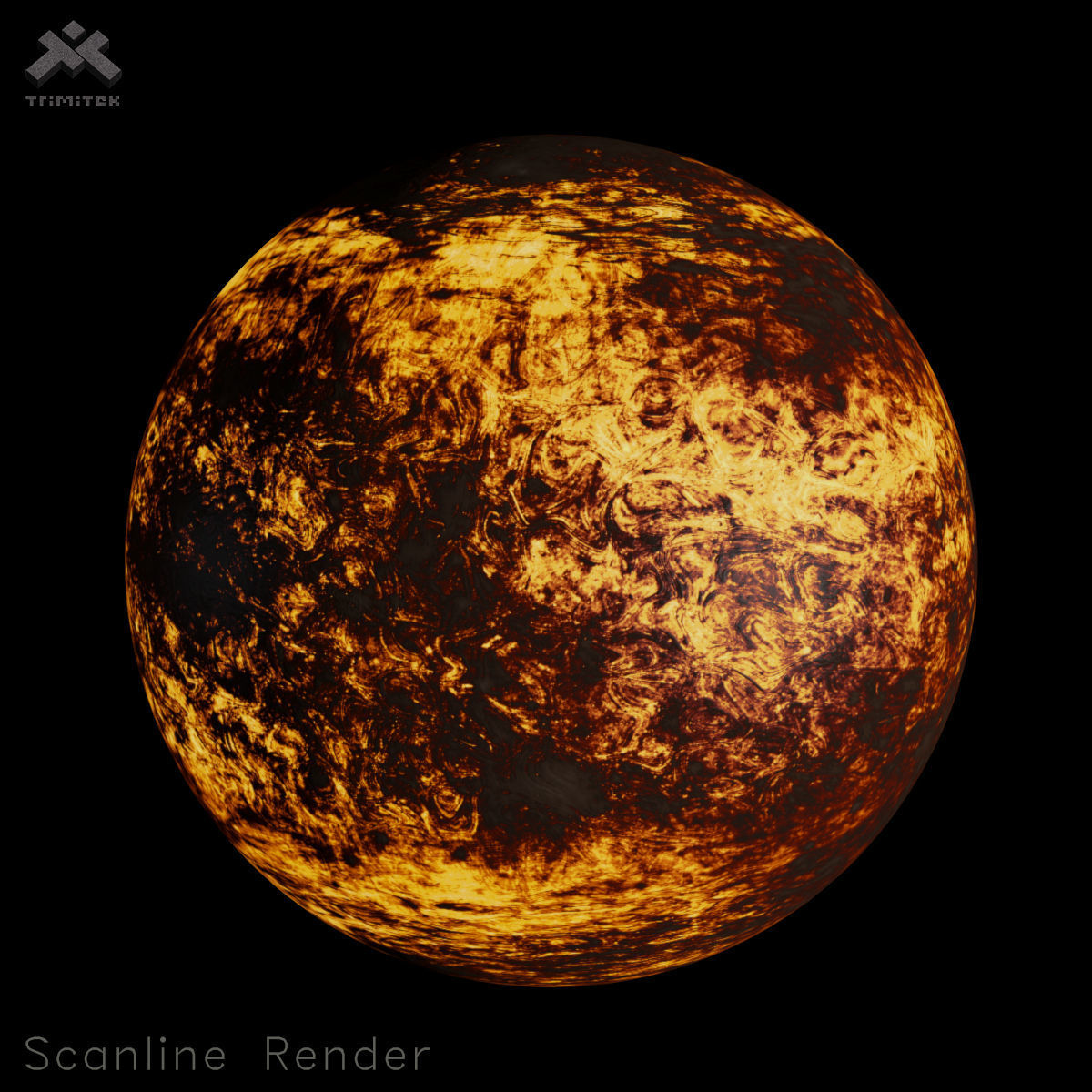 3D model Lava Planet 02 - 8k PBR VR / AR / low-poly animated | CGTrader
