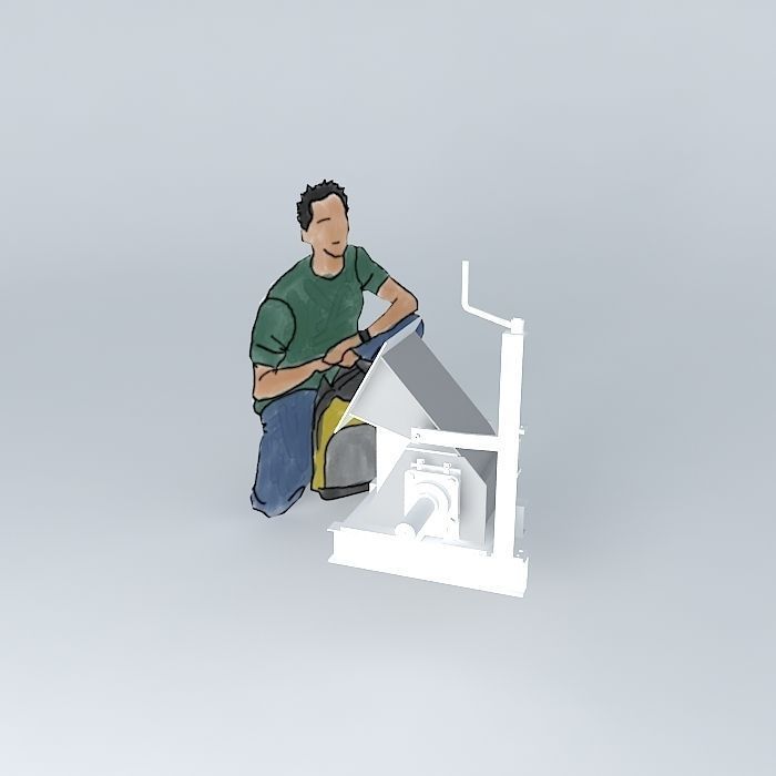 Turbine Cross-flow free 3D model | CGTrader