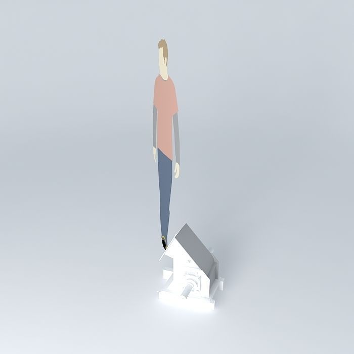 Water turbine crossflow free 3D model | CGTrader