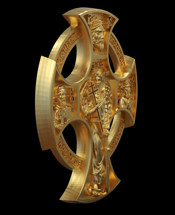 CROSS ORTHODOX 3D model 3D printable | CGTrader
