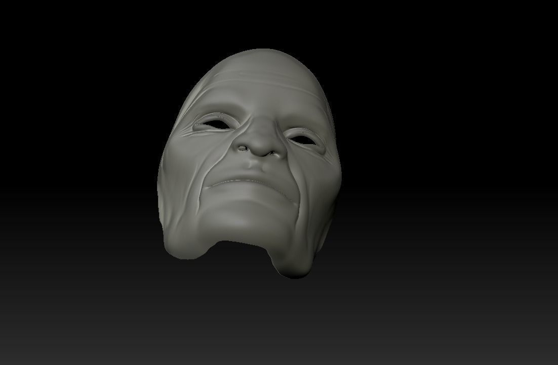 Joker mask 3D model 3D printable | CGTrader