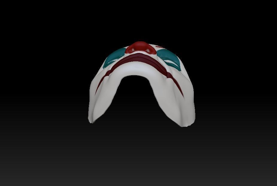 Joker mask 3D model 3D printable | CGTrader