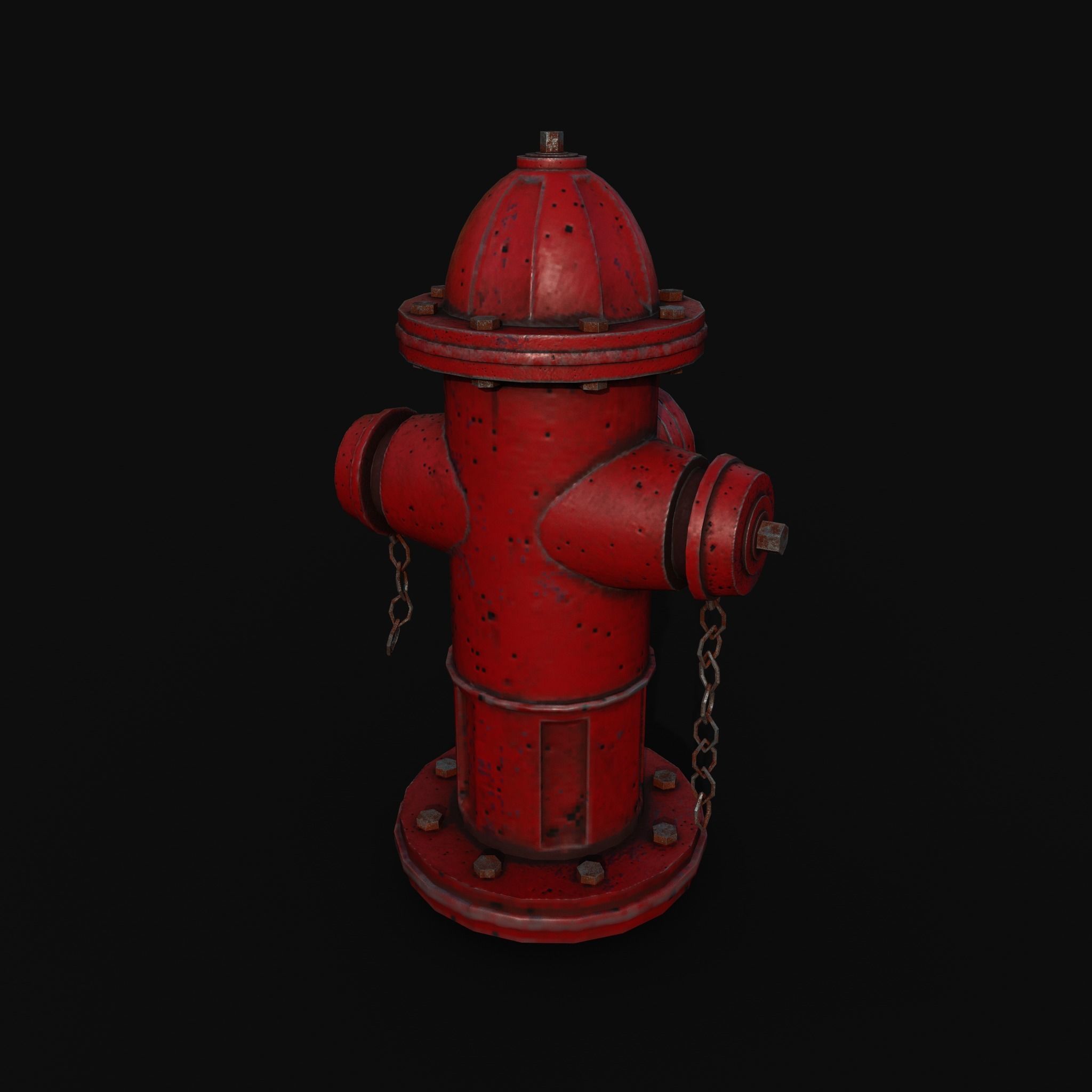 3D model Fire Hydrant VR / AR / low-poly | CGTrader