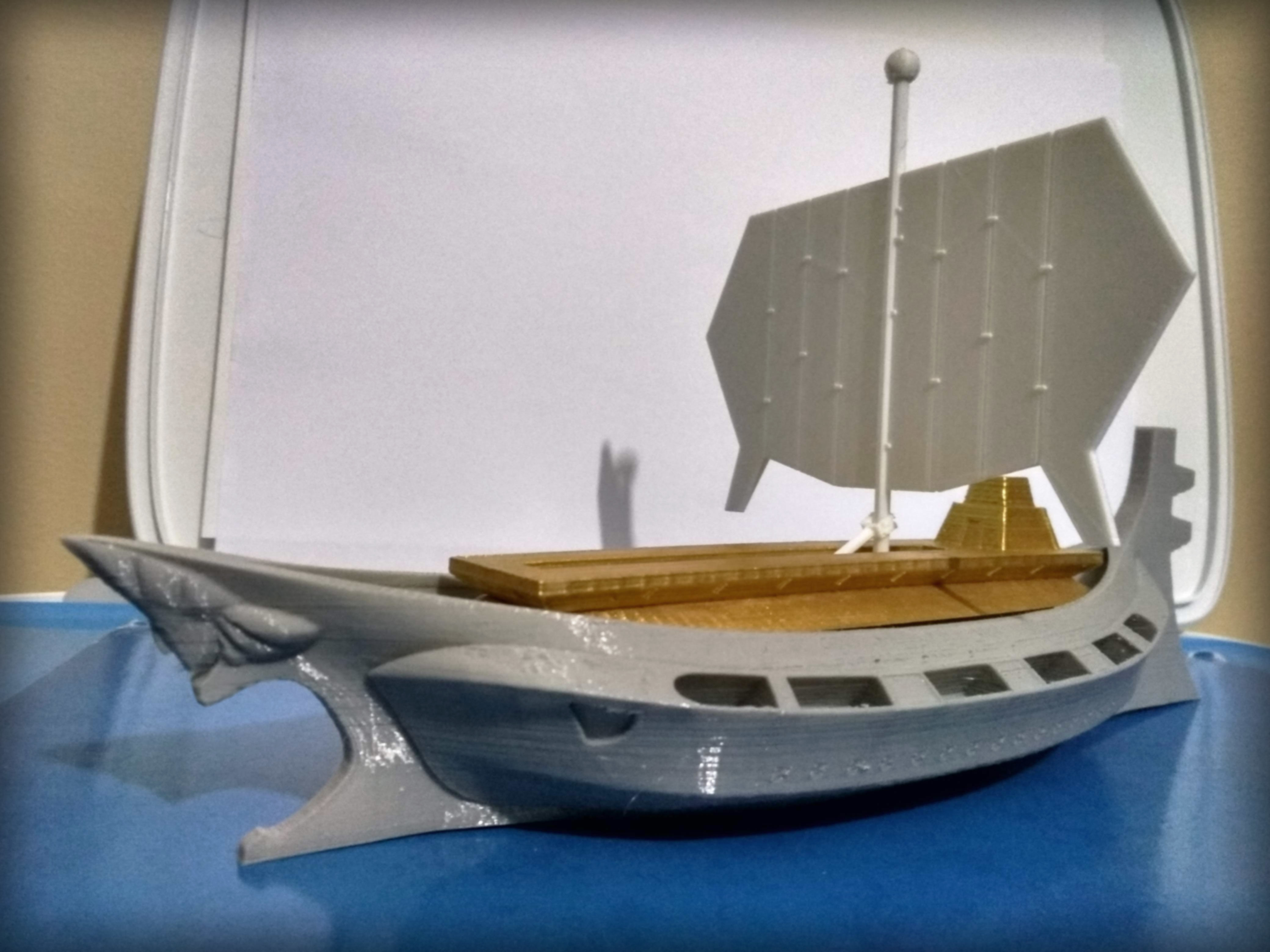 The Solaris toy ship on table 3D model 3D printable | CGTrader