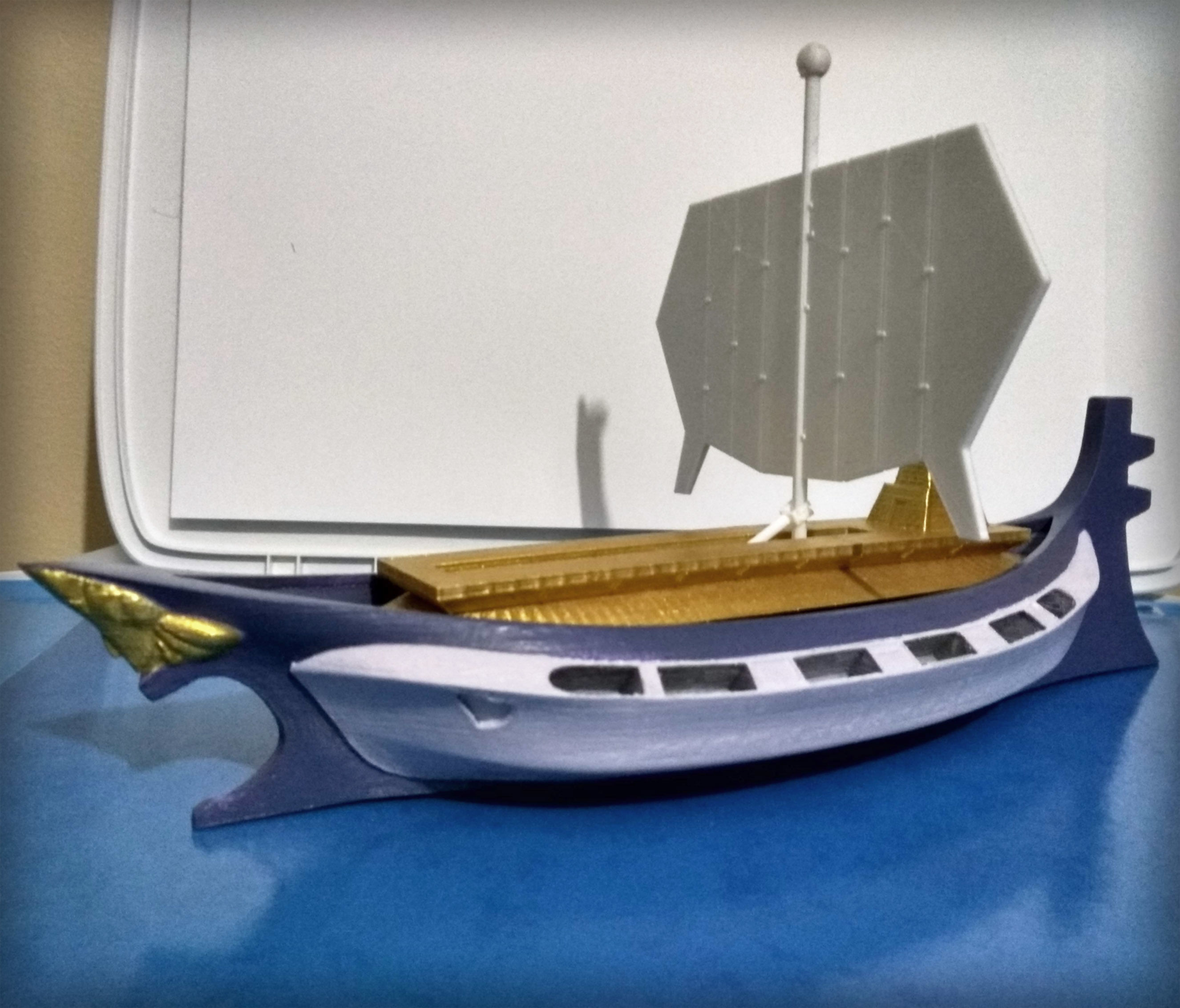 The Solaris toy ship on table 3D model 3D printable | CGTrader