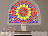Yemeni Qamaria stained glasses windows 3D model | CGTrader