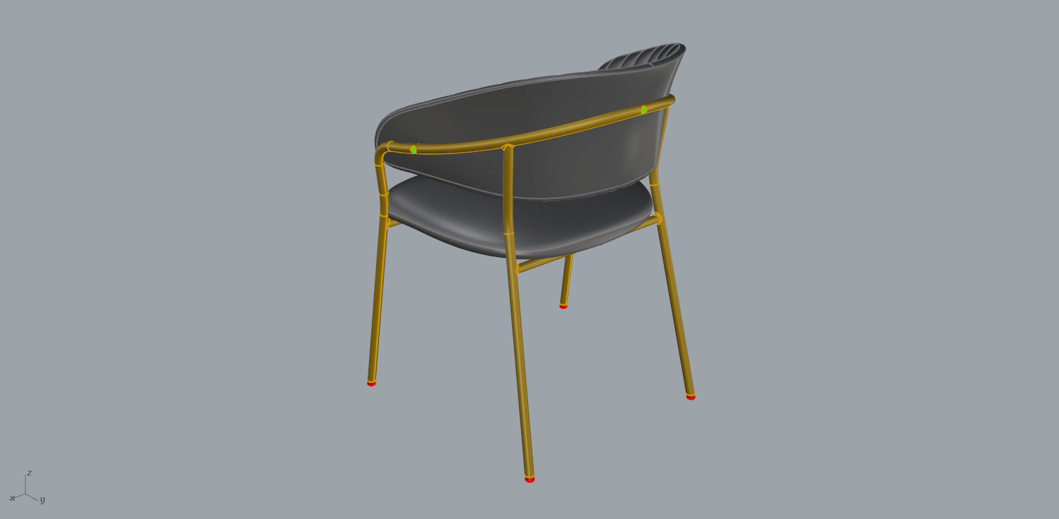 Margo Chair 3D model | CGTrader