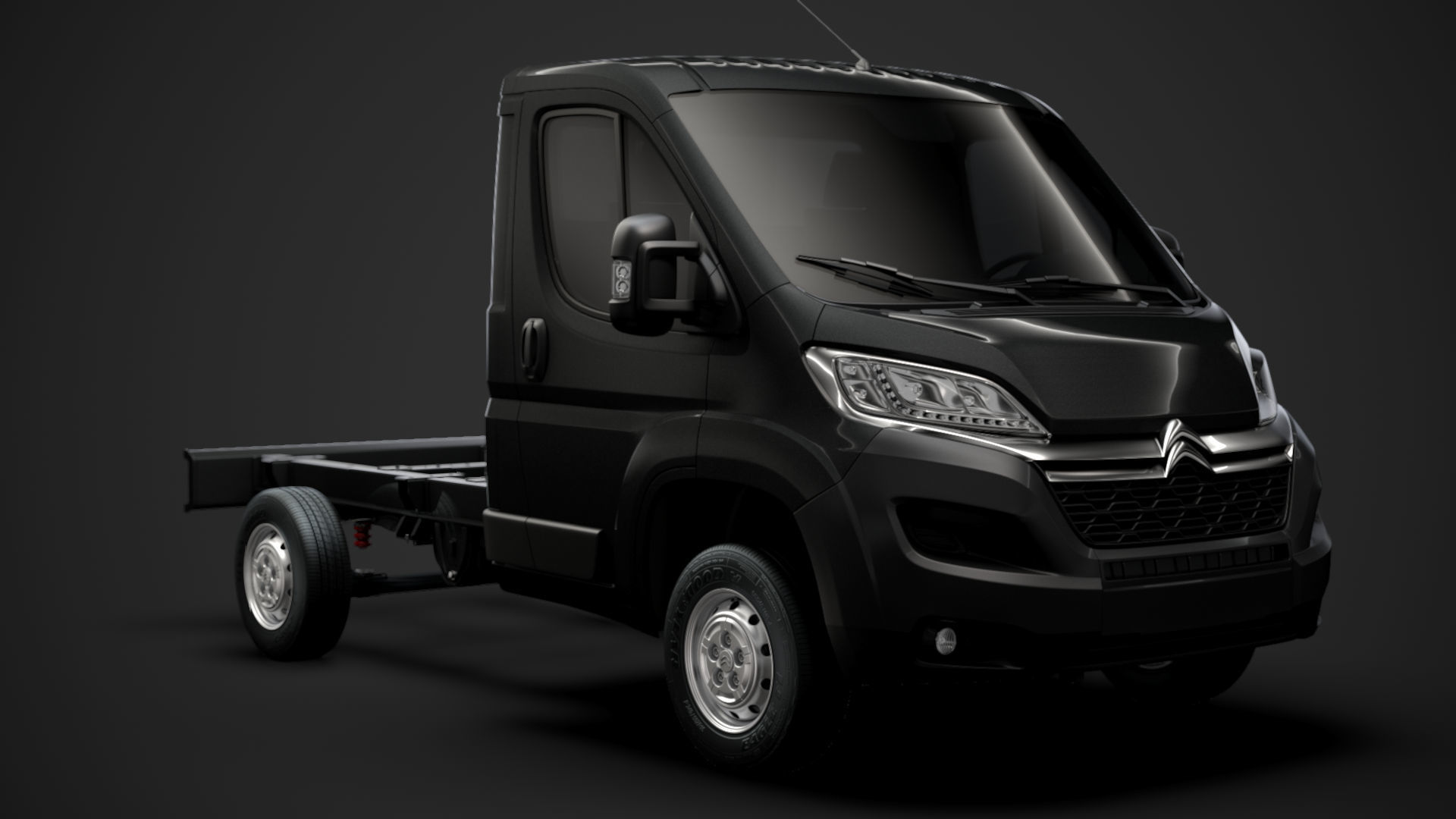 Citroen Jumper Relay Chassis Truck Single Cab 3000WB 2020 3D model ...