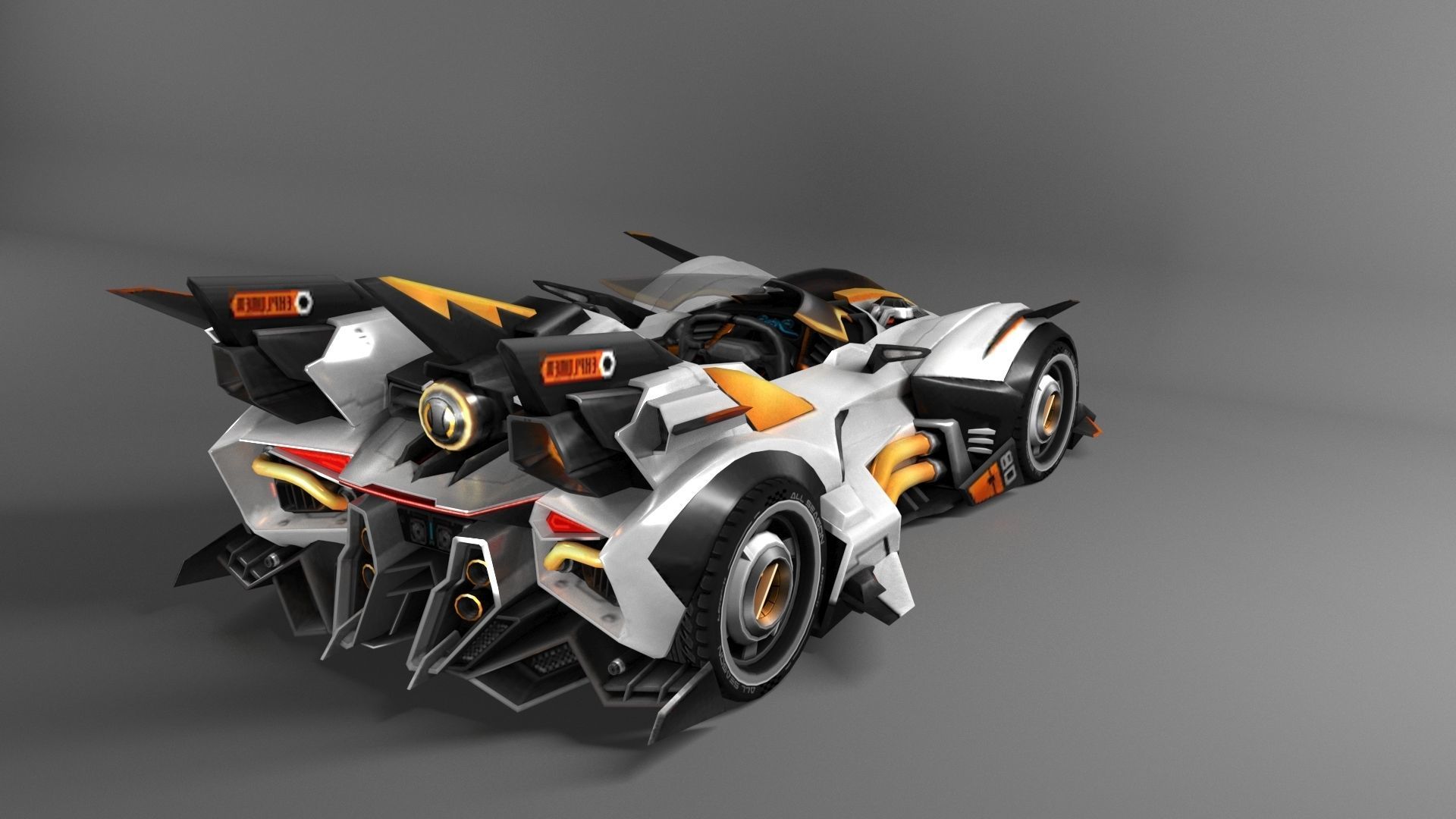 Asian Glory 3D Model QQ Speed Mobile 3D model | CGTrader