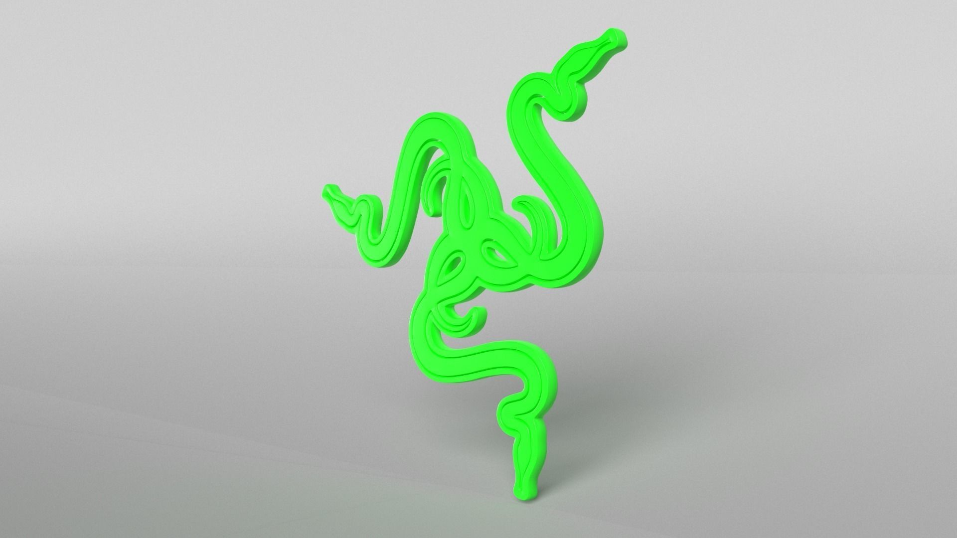 Razer Logo v3 005 free VR / AR / low-poly 3D model | CGTrader