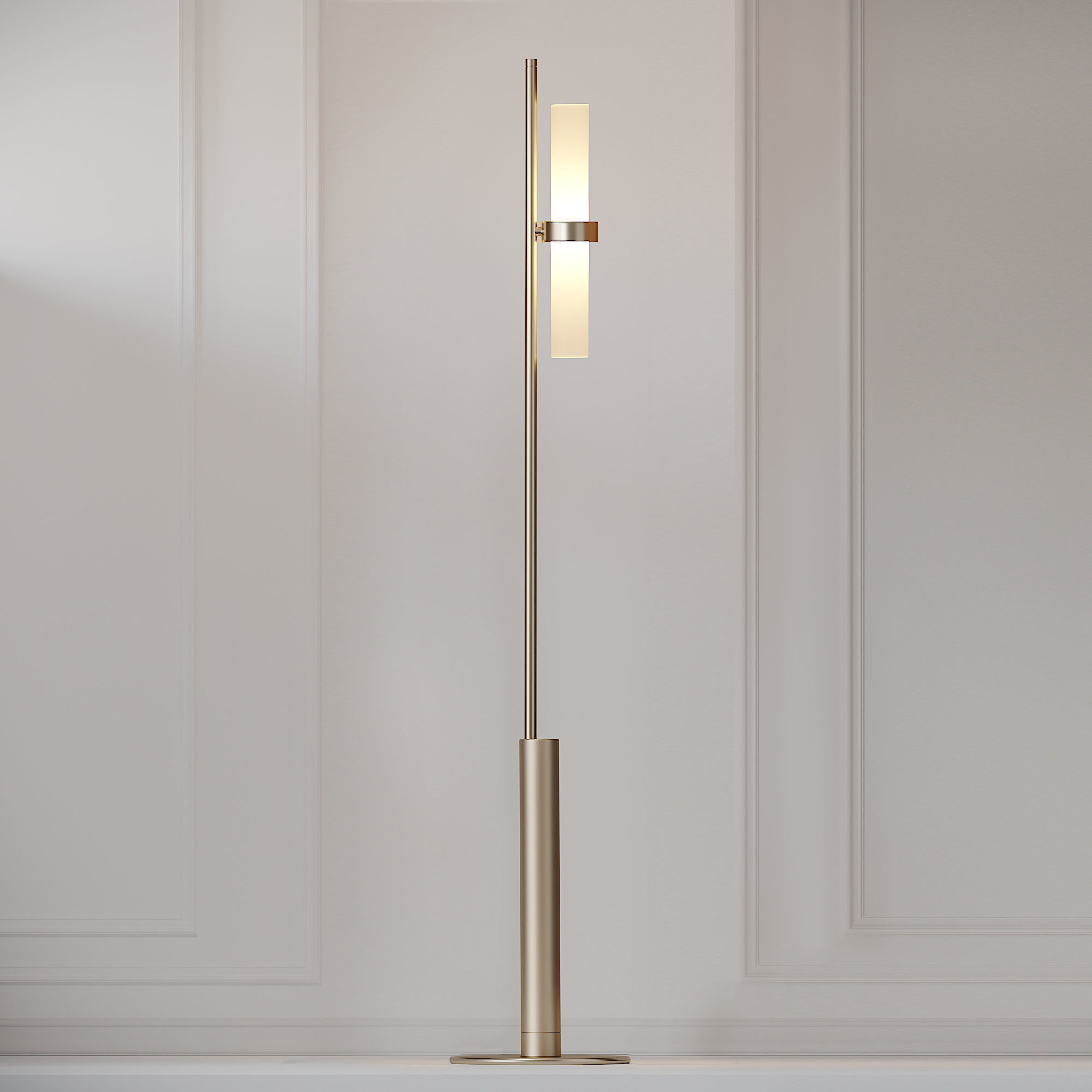 Studio Truly Truly X Rakumba - Typography Floor Lamps 3D model | CGTrader