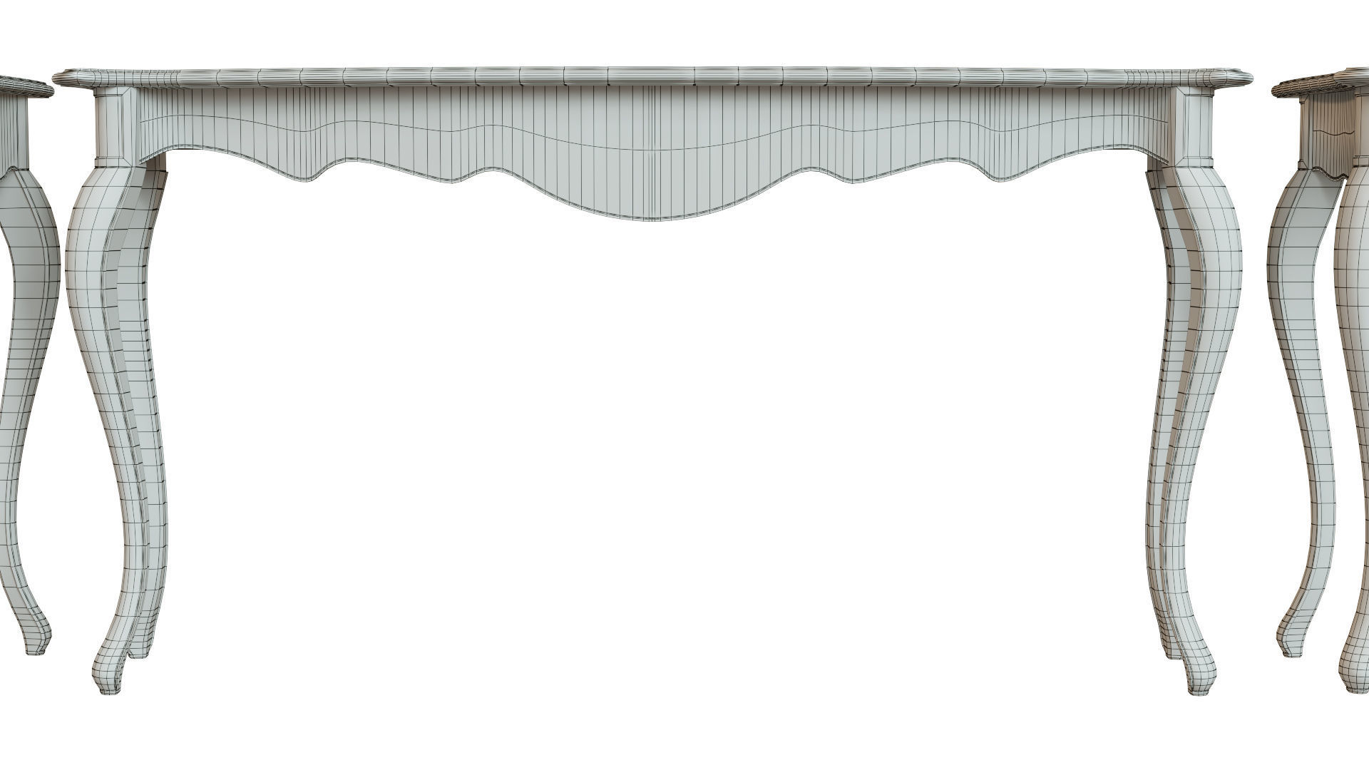 3D model Classic side table 1500 VR / AR / low-poly | CGTrader