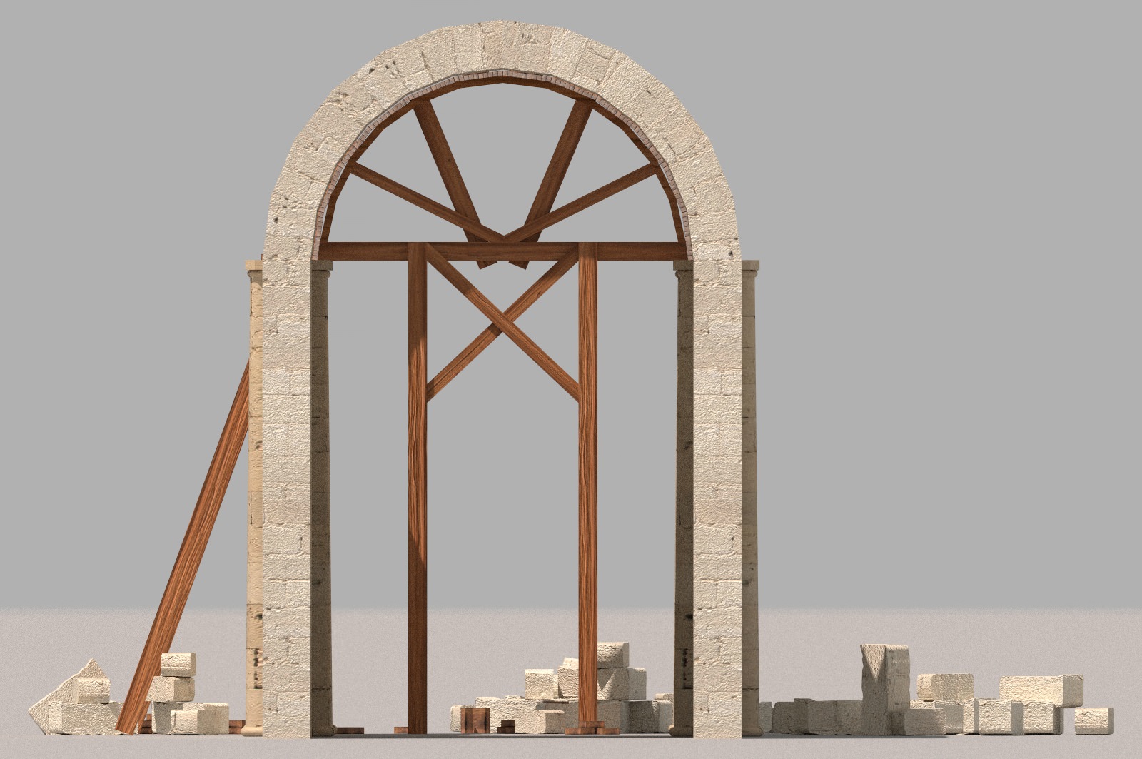 3D model Roman Arch reenactment VR / AR / low-poly rigged | CGTrader