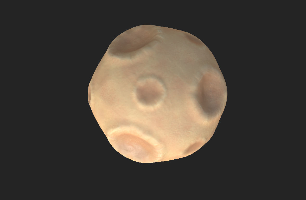 Planet potato 3D model | CGTrader