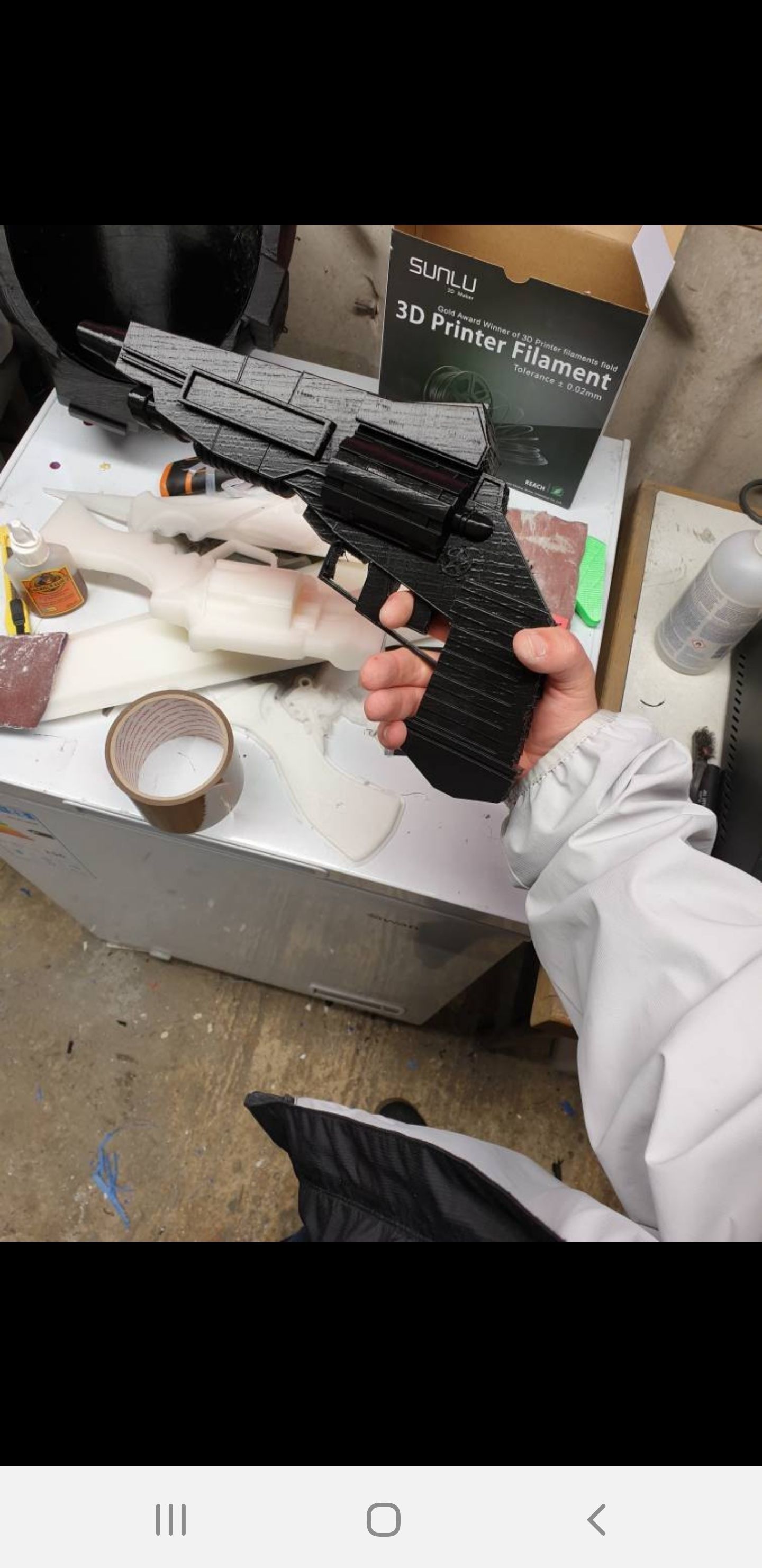 Galaxy Ranger Gun and Badge 3D model 3D printable | CGTrader