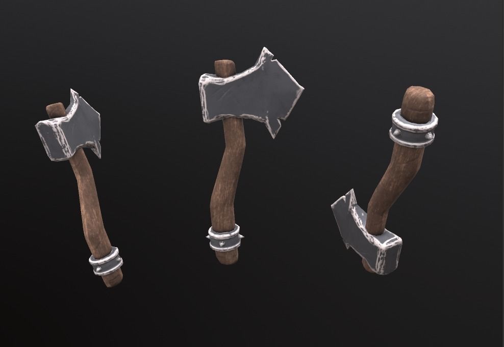 3D model Balta Stylized Axe VR / AR / low-poly | CGTrader