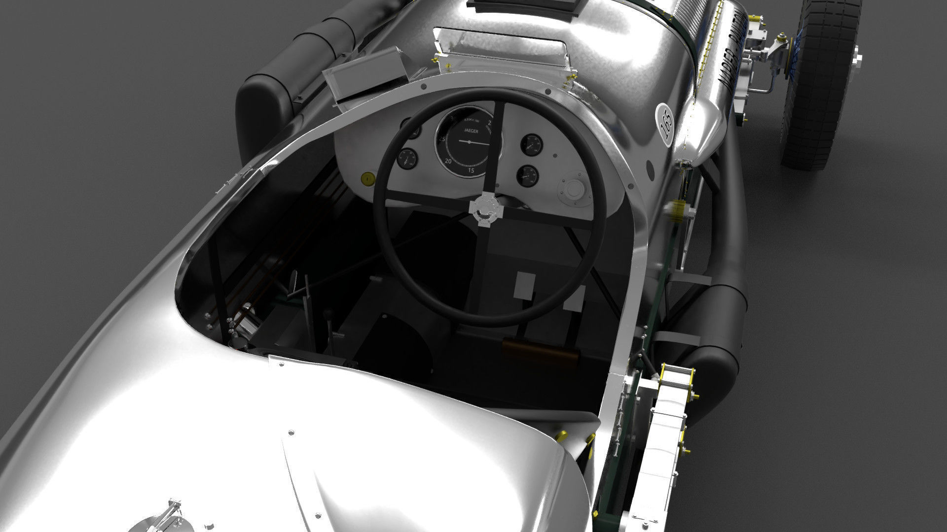 Napier Railton 3D model | CGTrader