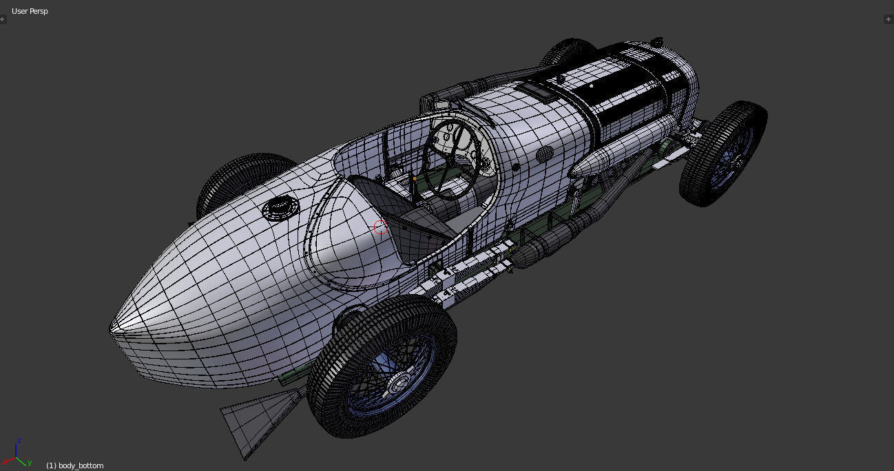Napier Railton 3D model | CGTrader