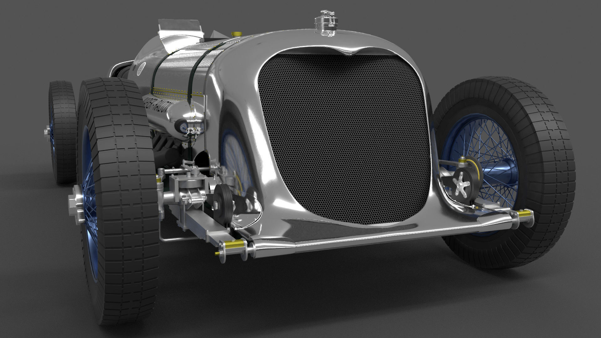 Napier Railton 3D model | CGTrader