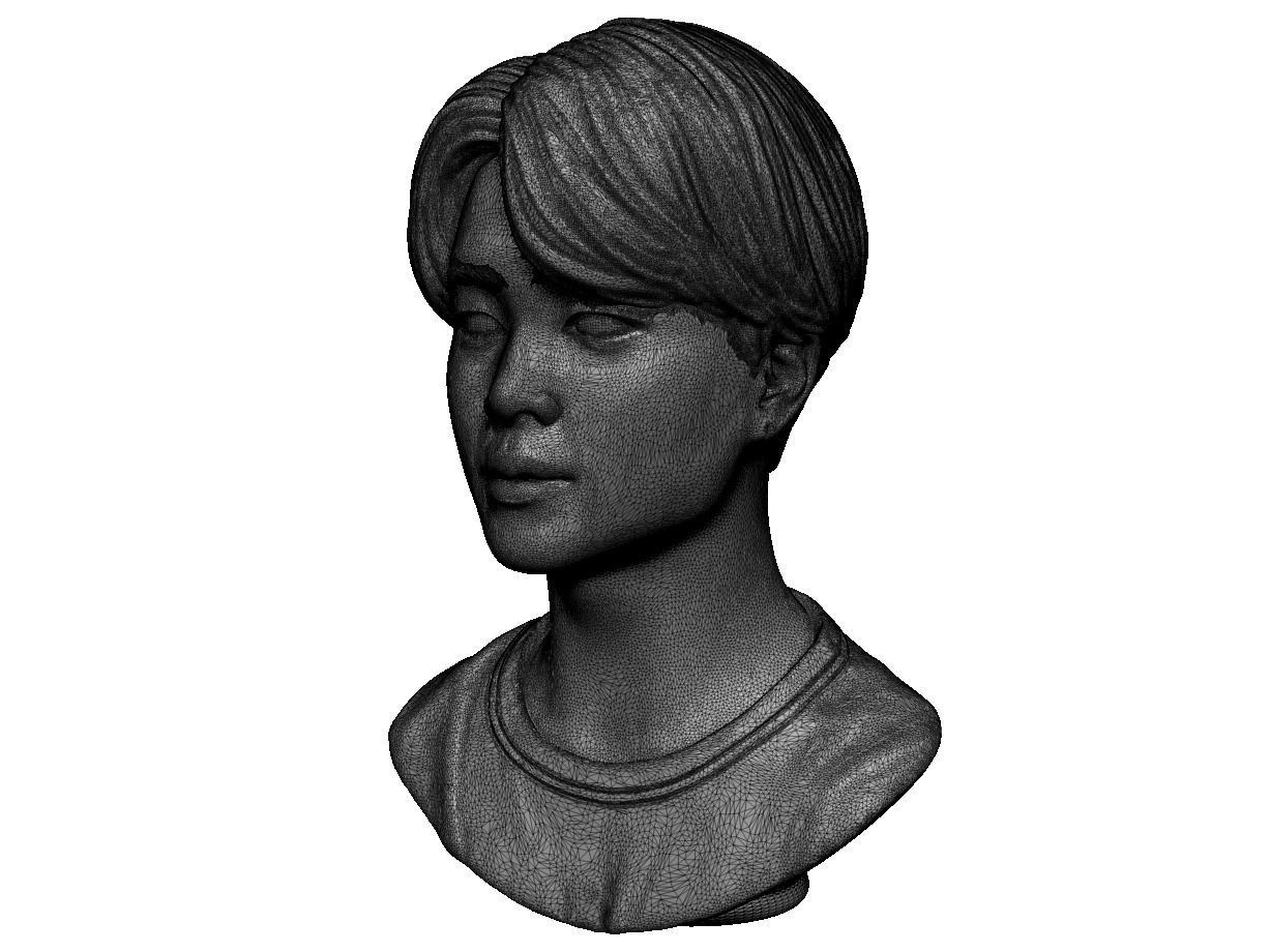 BTS Jimin 3D model 3D printable | CGTrader