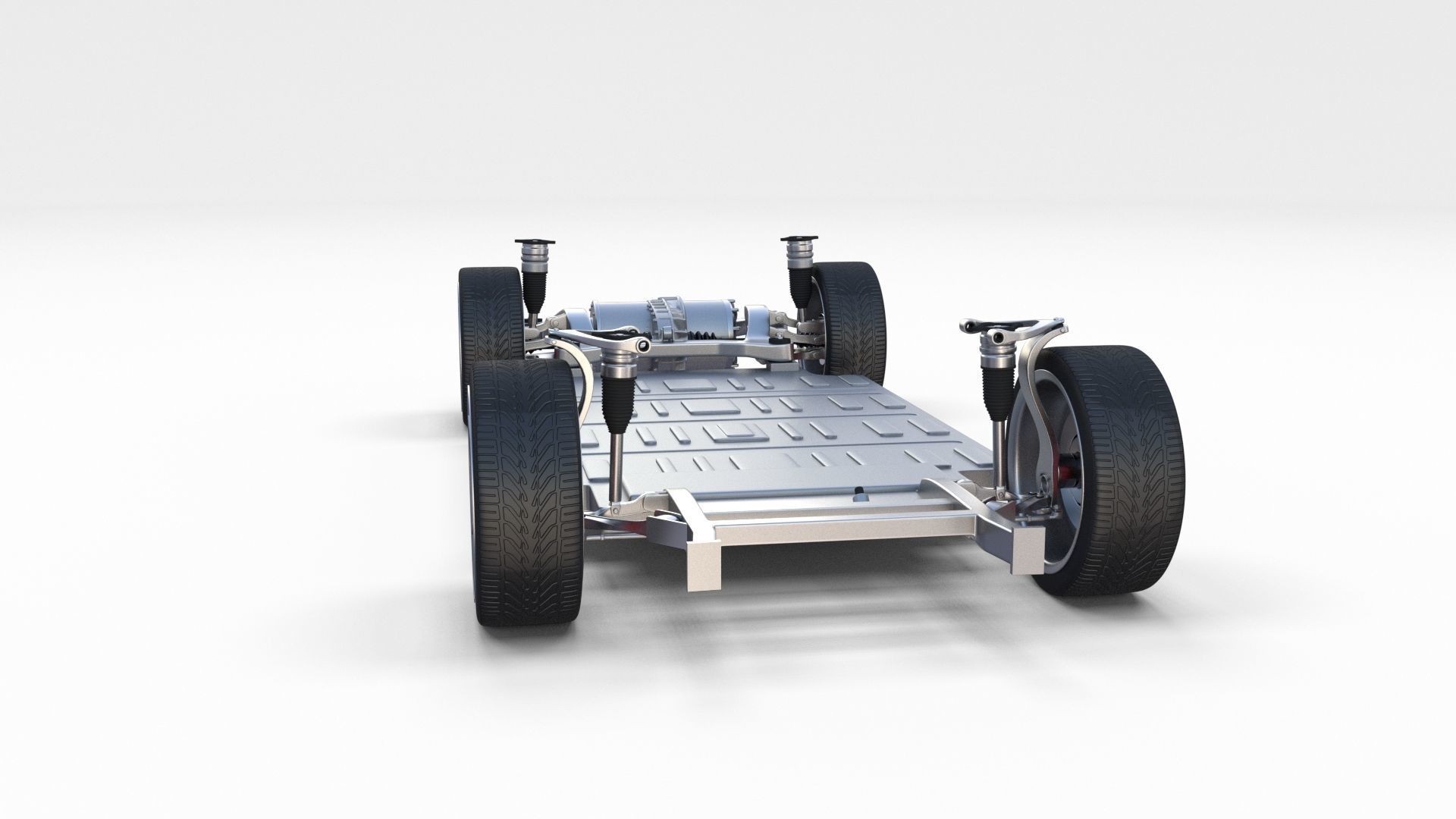 Tesla Chassis Pack Semi Roadster Model S X 3 3D model | CGTrader