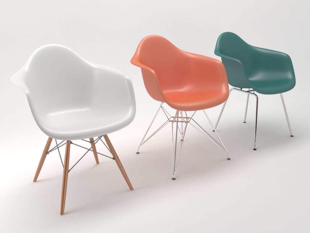 vitra armchairs 3D model | CGTrader