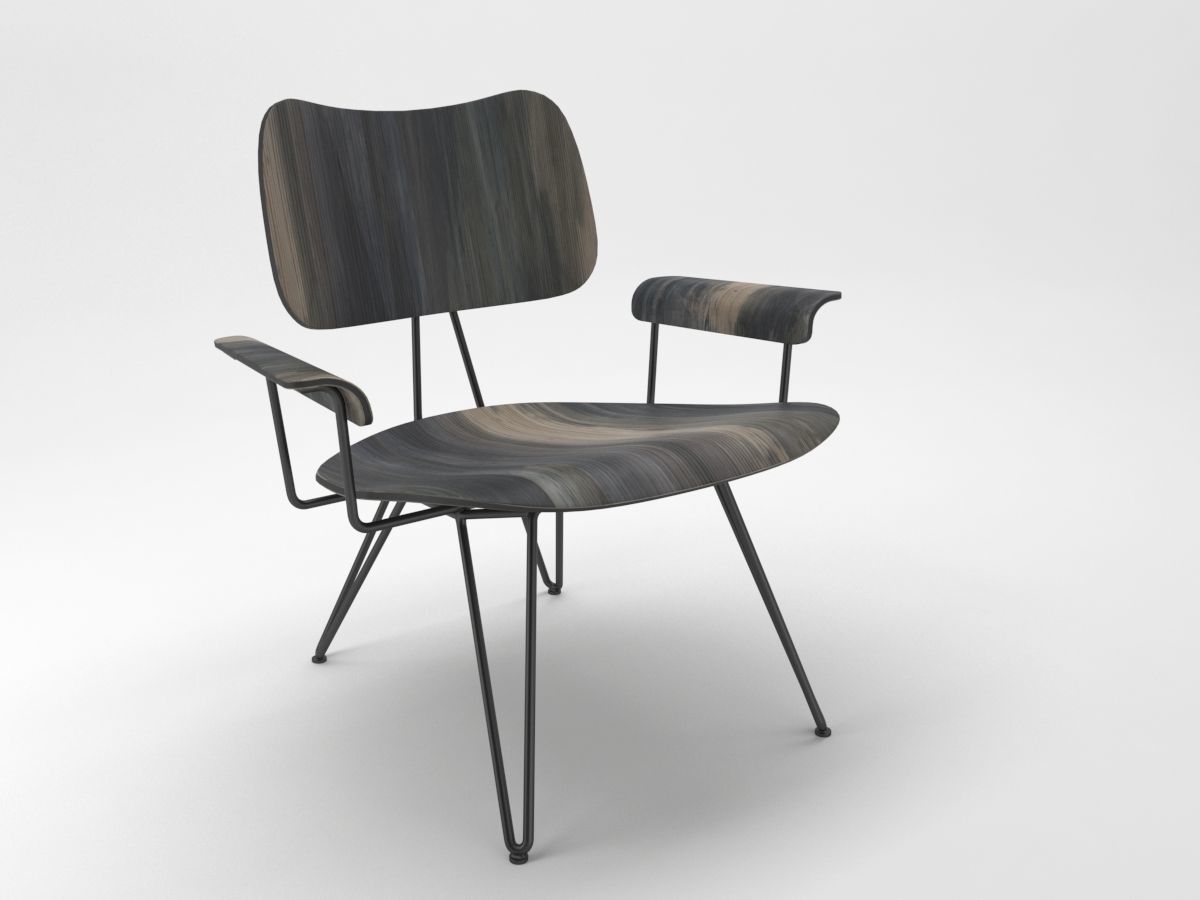 moroso overdyed lounge chair 3D model | CGTrader