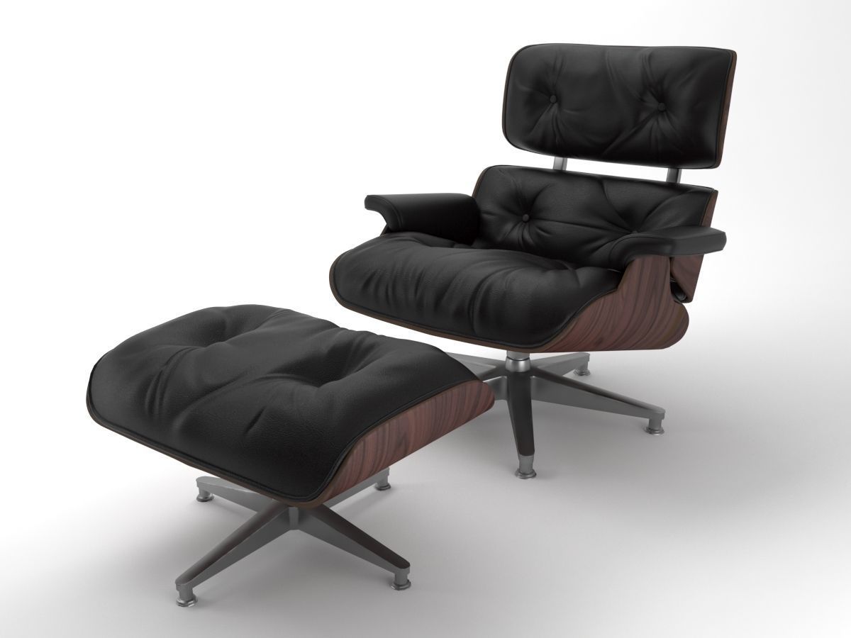 eames lounge 3D model | CGTrader