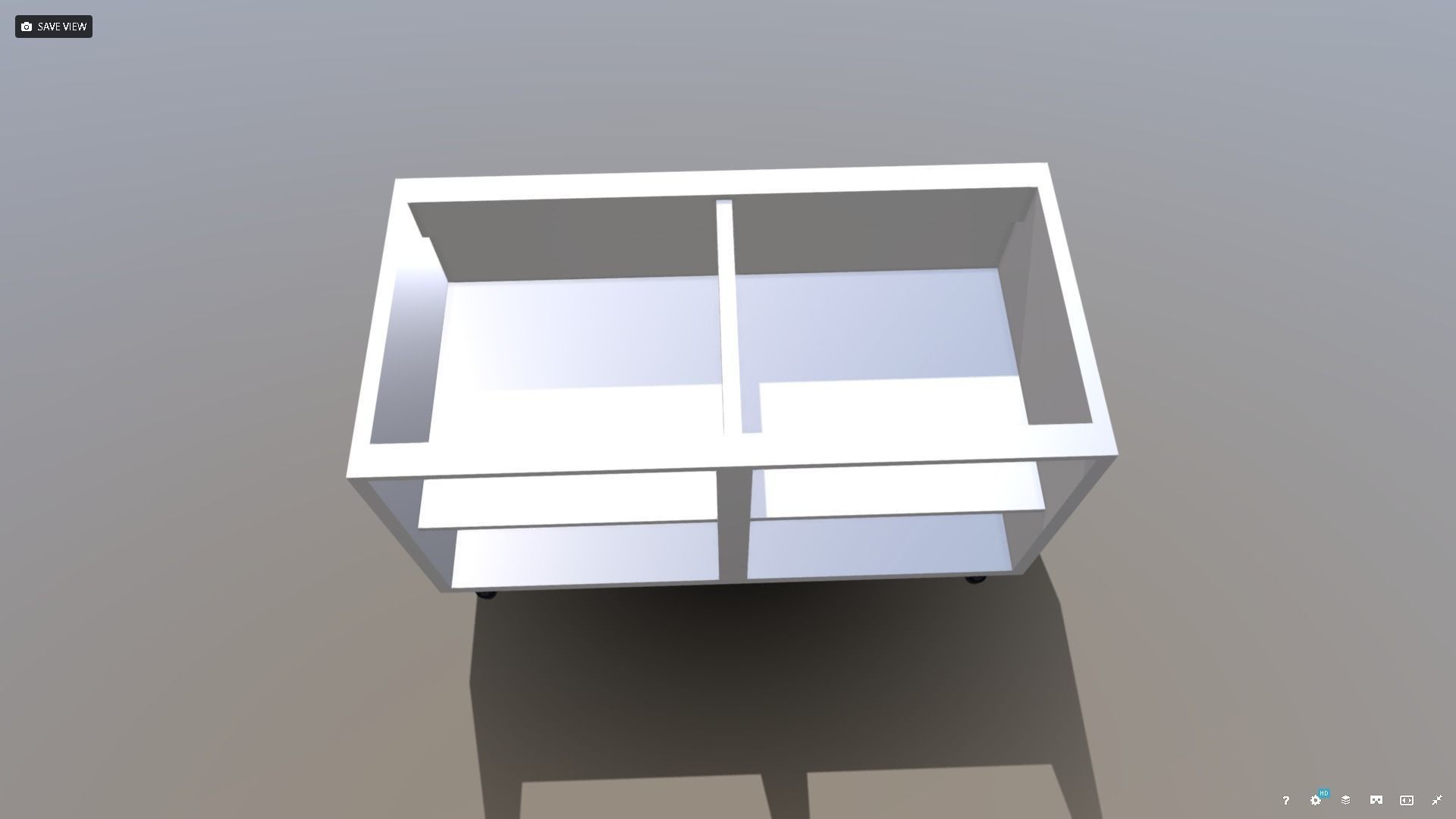 3D model Kitchen Unit Carcass VR / AR / low-poly | CGTrader