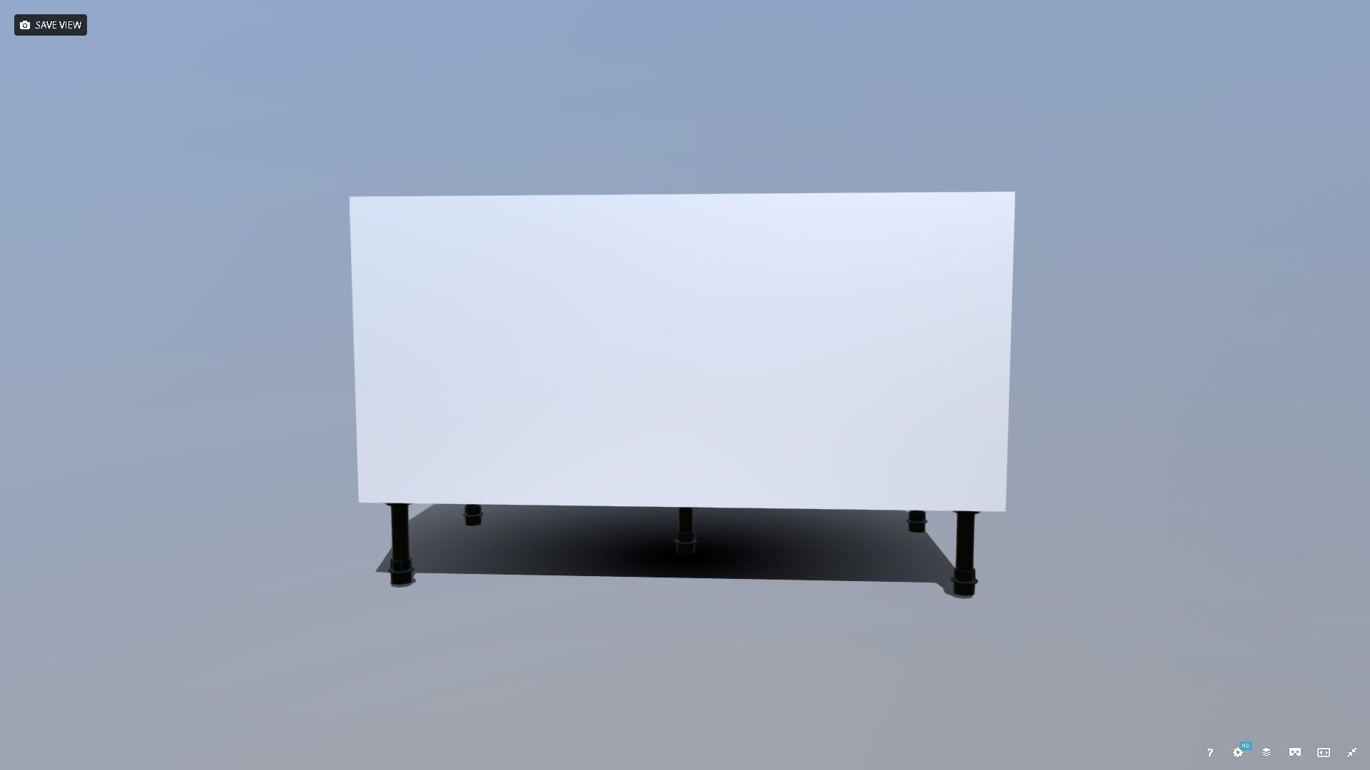 3D model Kitchen Unit Carcass VR / AR / low-poly | CGTrader