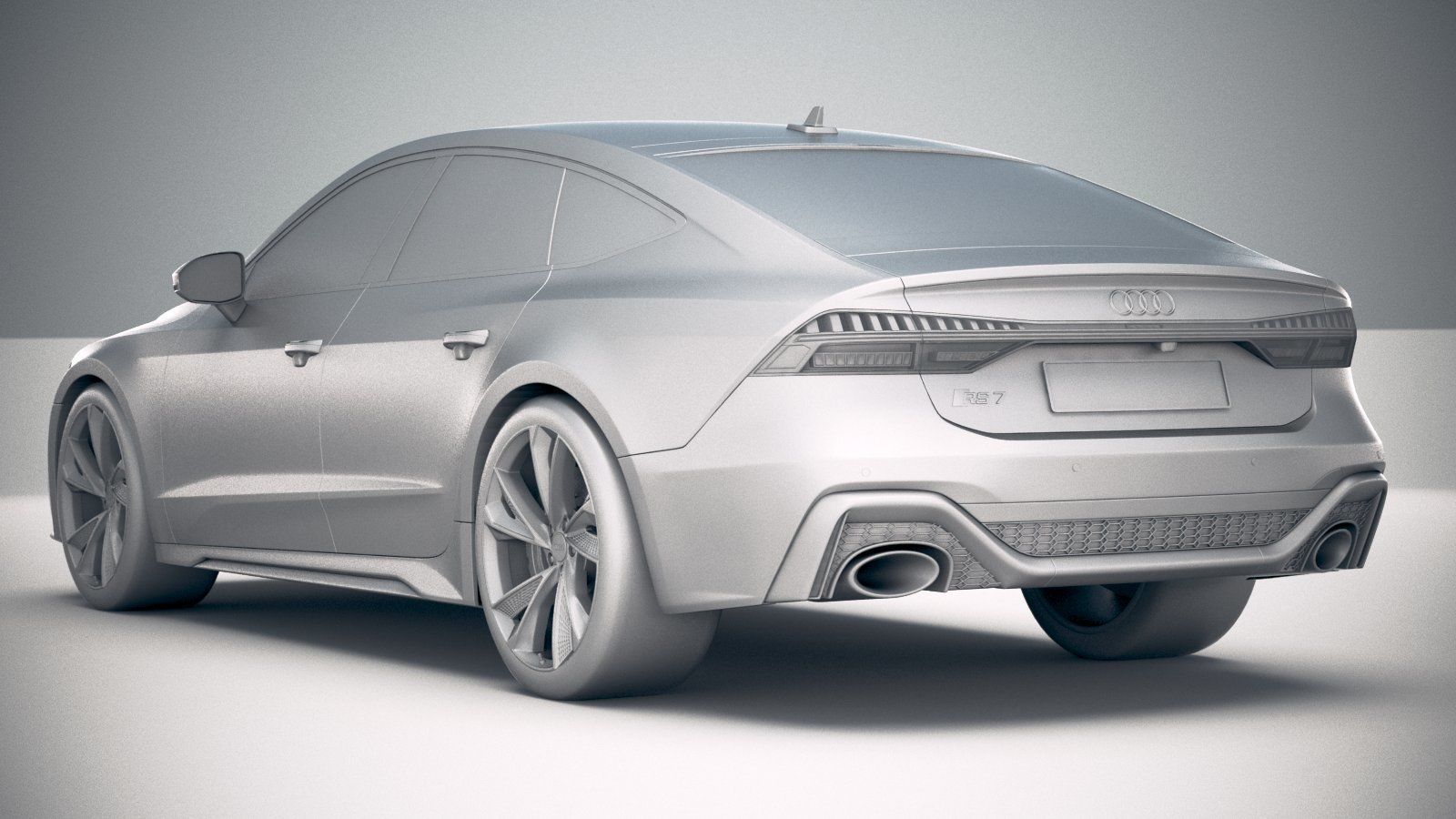 Audi RS7 Sportback 2020 3D model | CGTrader