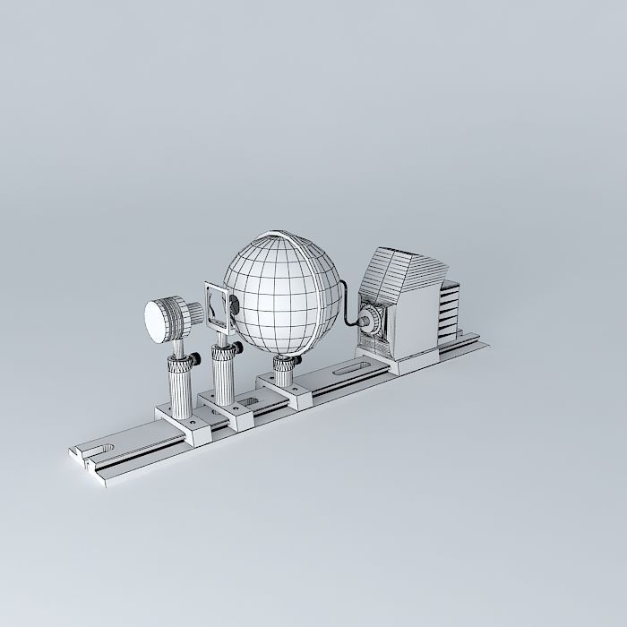 Filter Transmission Measurement Bench free 3D model | CGTrader