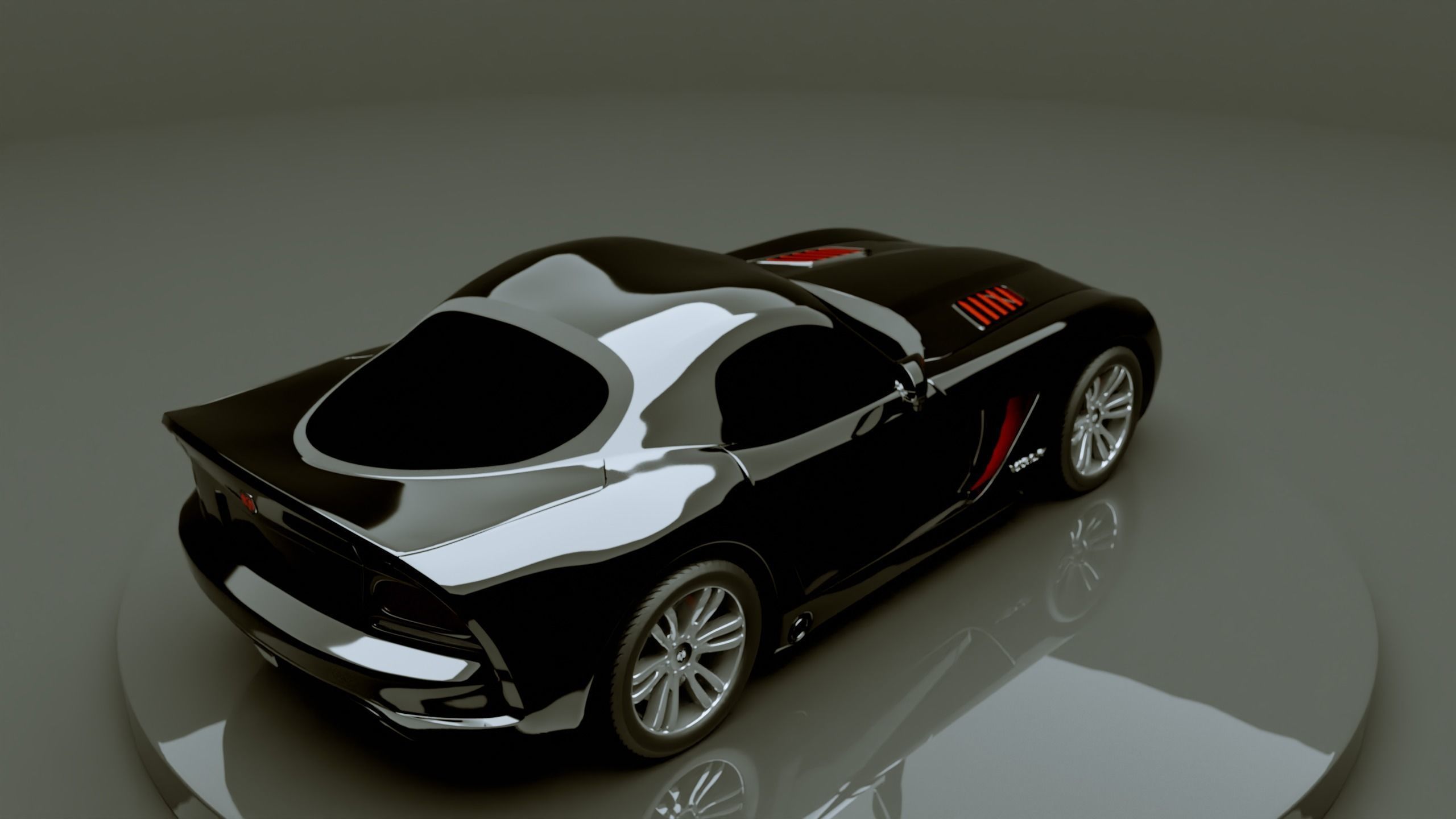 Dodge Viper STR-10 coupe free 3D model | CGTrader