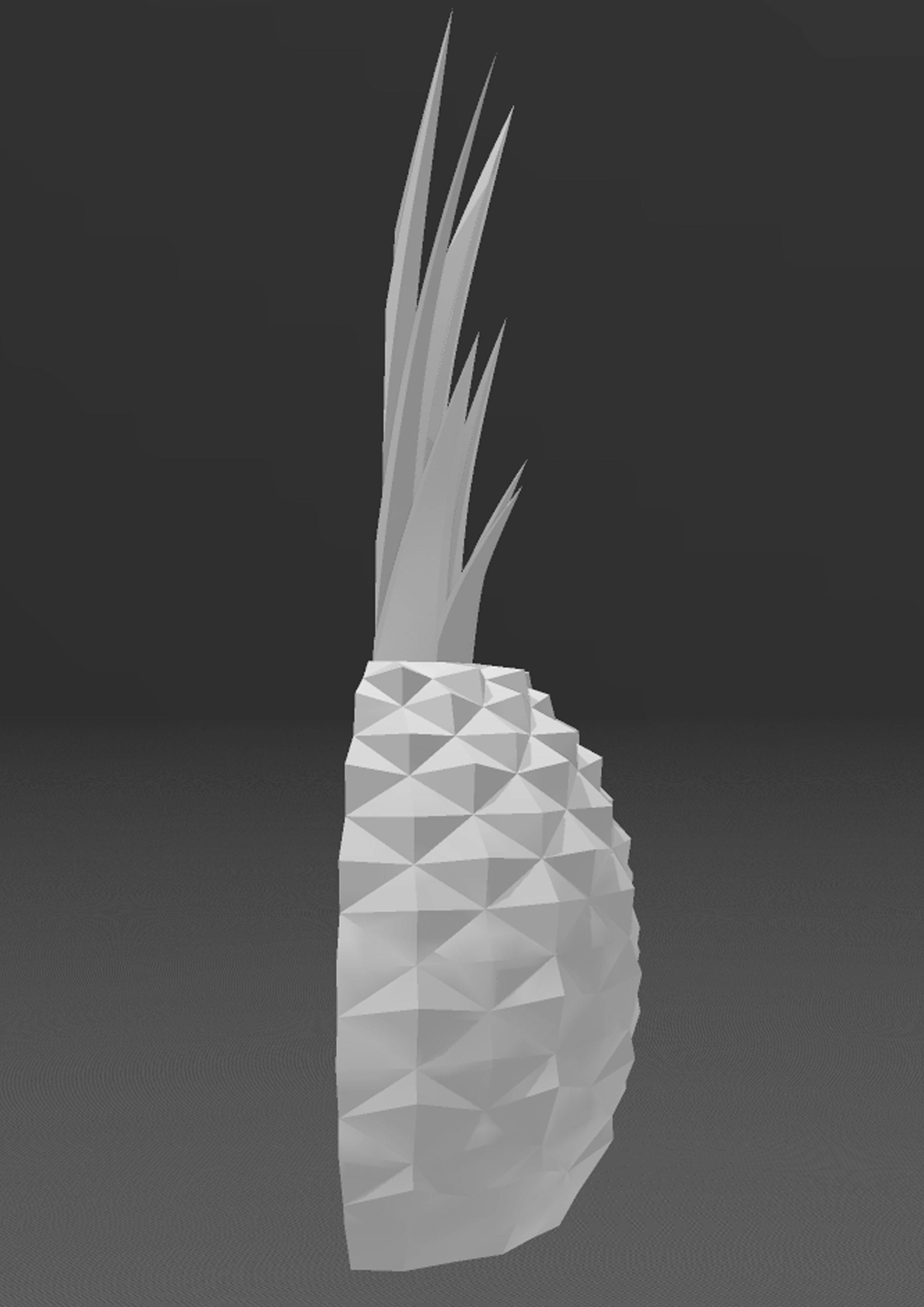 pineapple 3D model 3D printable | CGTrader