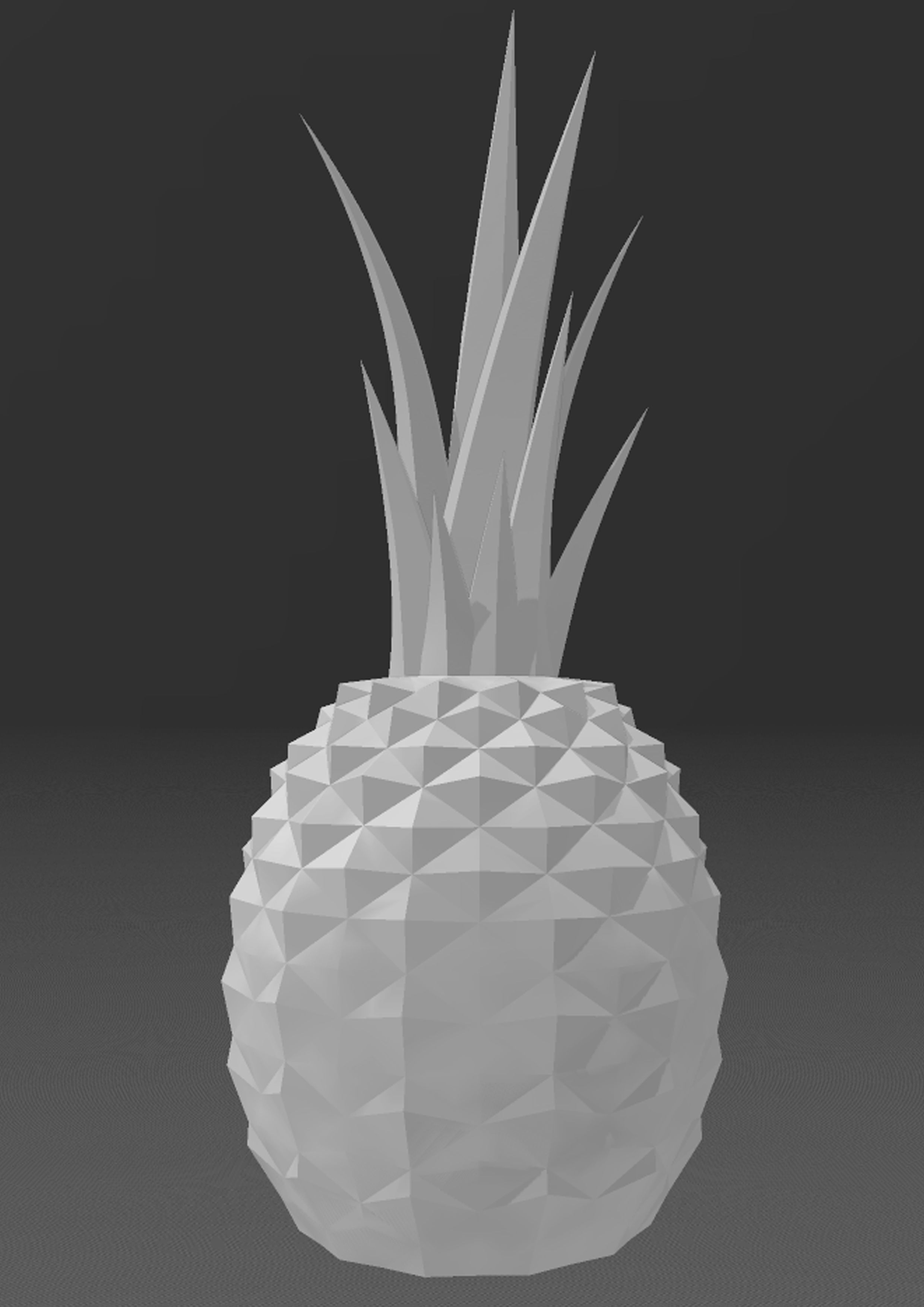 pineapple 3D model 3D printable | CGTrader