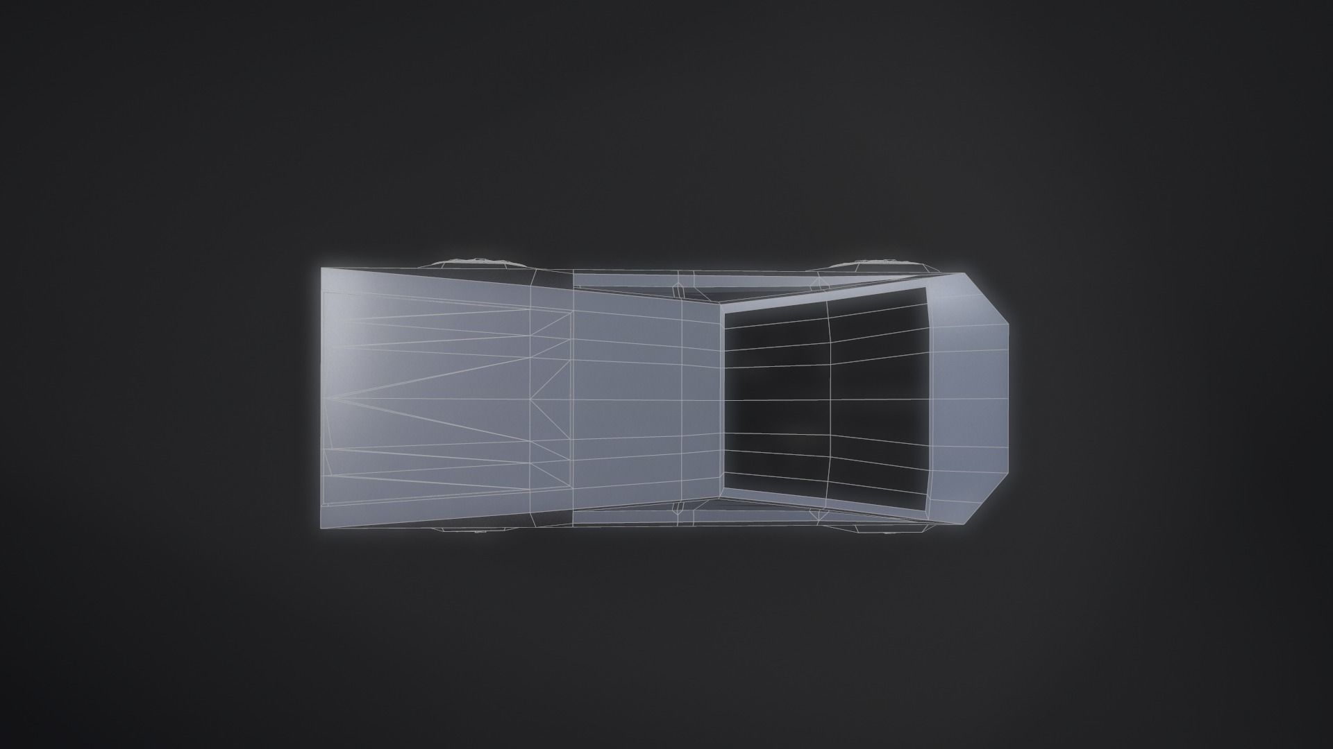 3D model Tesla Cybertruck Low-Poly Model VR / AR / low-poly | CGTrader