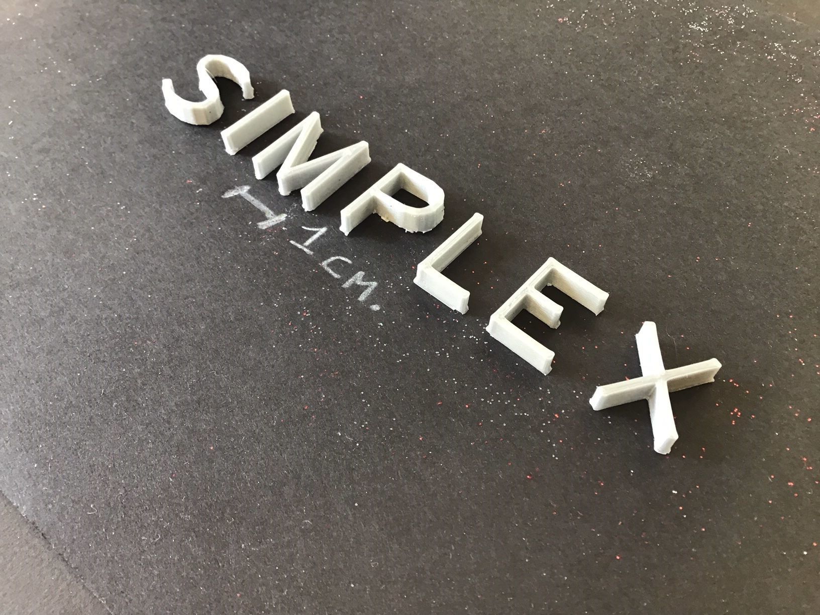 SIMPLEX font uppercase and lowercase 3D Letters STL FILE 3D model 3D ...